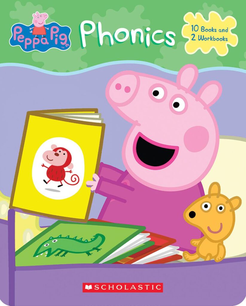 Peppa Phonics Boxed Set Peppa Pig LoveReading Books peppa-phonics-boxed-set-peppa-pig-lovereading-books
